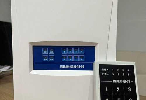 Контроллер Мираж-GSM-А8-03