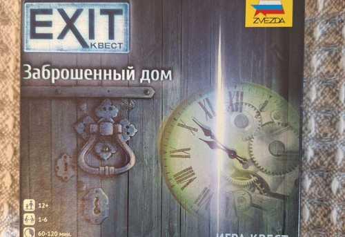 Настольная игра exit-квест Заброшенный дом