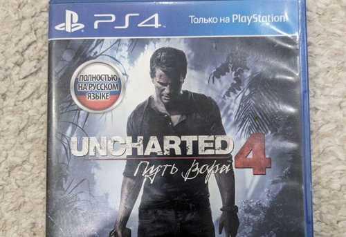 Uncharted 4. Игра для приставок ps4