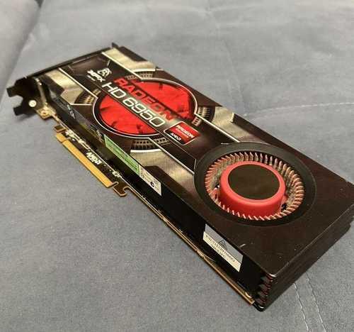 Видеокарта Radeon HD 6950 XFX 2 gb