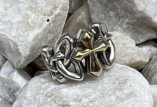 Серебряное кольцо Chrome Hearts