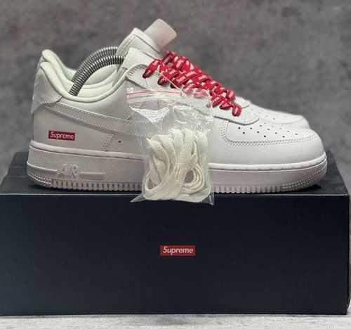 Кроссовки Nike Air Force 1 Supreme (Арт.67267)