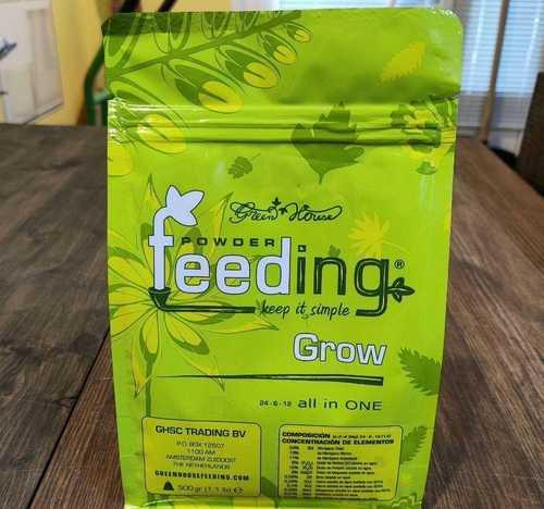 Удобрение Powder Feeding Grow 500гр