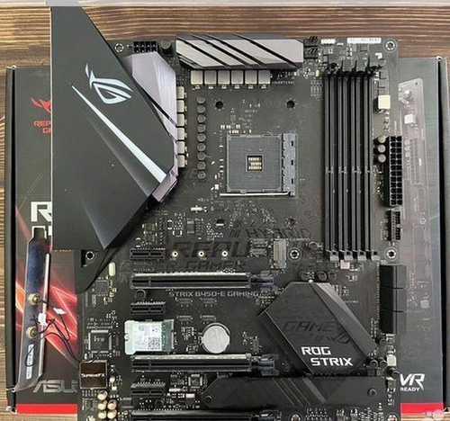 Материнская плата B450-F asus ROG strix AM4