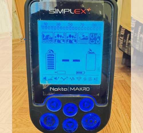 Металлоискатель nokta makro simplex plus