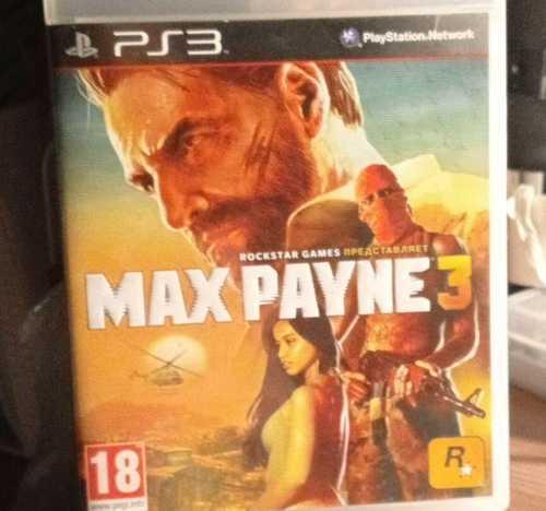 Дис от ps3 игра max Payne 3