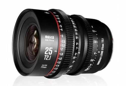 Объектив Meike Prime 25mm T2.1 Cine Lens S35 EF