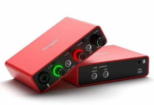 USB аудиоинтерфейс Wrugste GV-AR001B