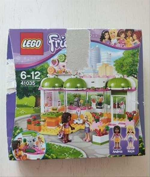 Lego Friends 41035. Хартлейк Сок-Бар