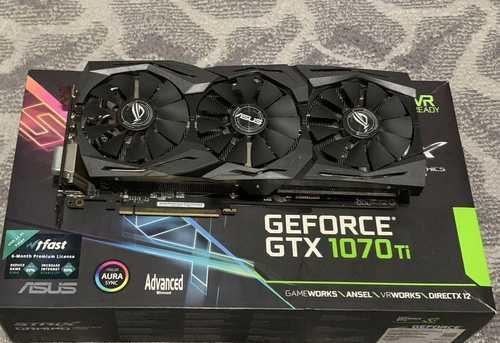 Asus ROG Strix GeForce GTX 1070 Ti Advanced