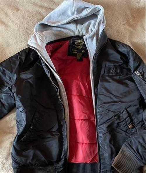 Куртка бомбер alpha industries