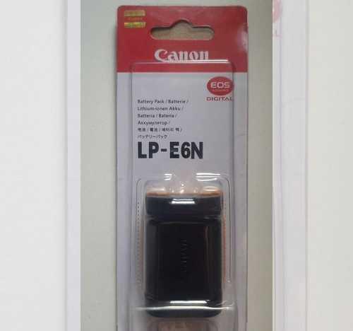 Аккумулятор на canon LP-E6N