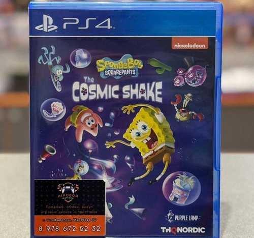 Б/У Sponge Bob: The Cosmic Shake PS4