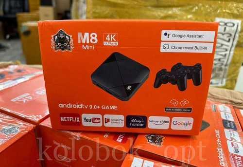 Игровая приставка М8 mini + Android TV / Оптом