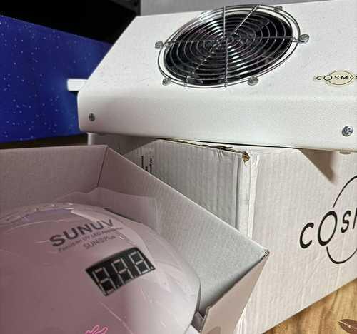 Пылесос cosmos   Лампа для маникюра SUN 5 plus