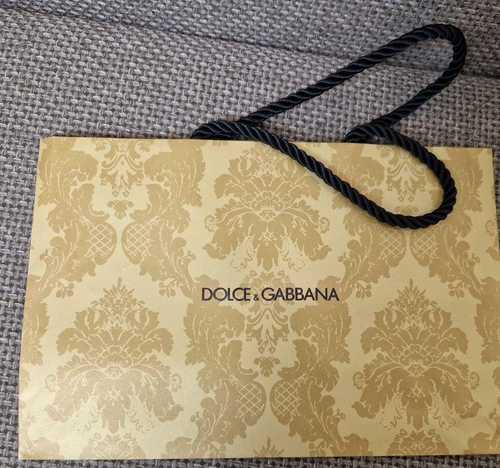 Бумажный пакет Dolce&Gabbana