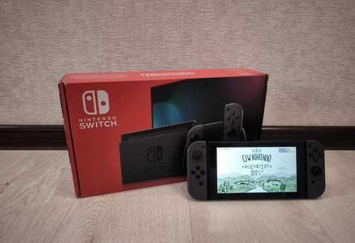 Nintendo switch rev 2 прошитая чип 160 gb