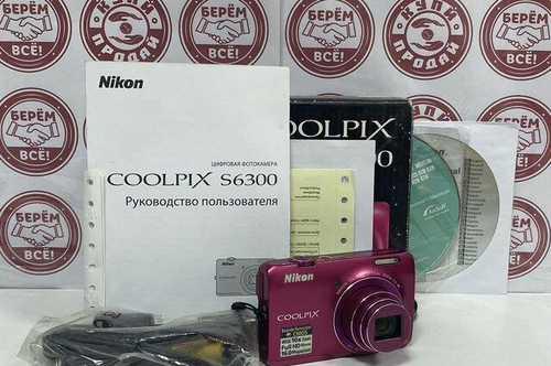 Фотоаппарат nikon coolpix s6300 (22073) С