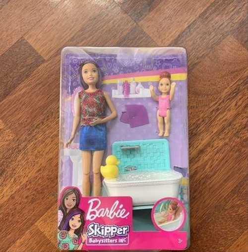 Новый набор Barbie Няня Купание в ванной