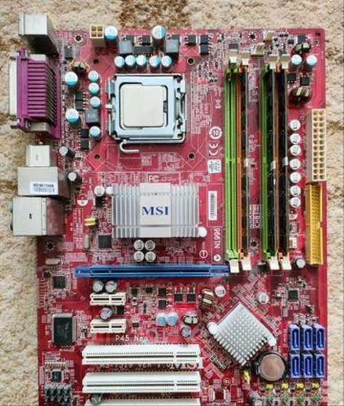 Материнская плата lga 775