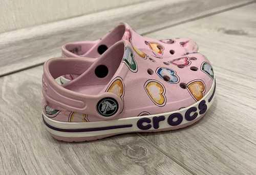 Crocs сабо для девочки c7