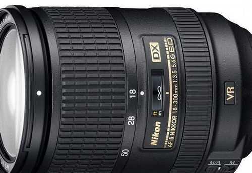 Nikon 18-300mm f/3.5-5.6G ED AF-S VR новый