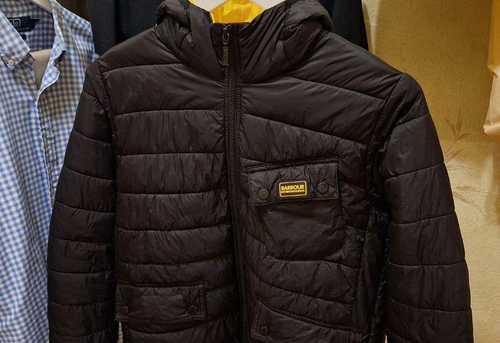 Микро пуховик Barbour International ориг куртка