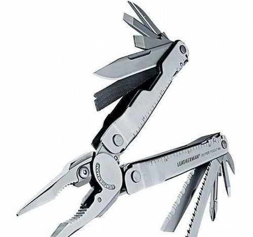 Мультитул Leatherman super tool 300, серебристый (блистер) 831149