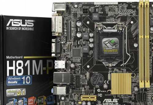 Материнская плата Asus H81M-P