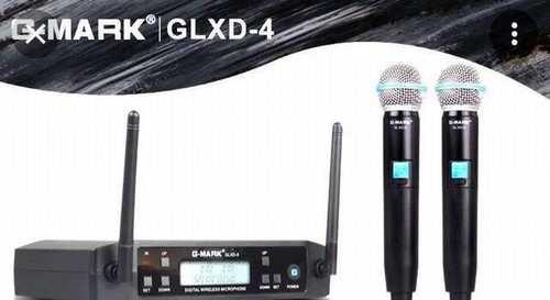 Профессиональная GMark радиосистема Glxd UHF новая