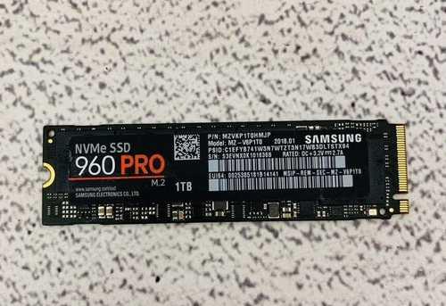 Nvme SSD samsung 960 PRO M.2 1TB