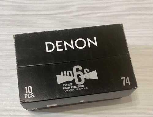 Аудиокассеты Denon HD6S