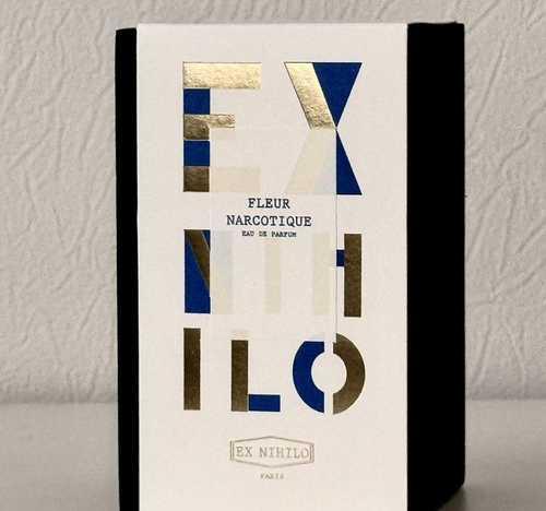 Ex nihilo fleur narcotique
