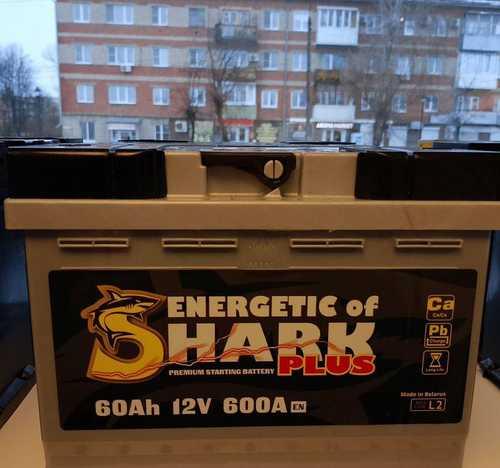 Аккумулятор 60Ah sharkplus (Беларусь)