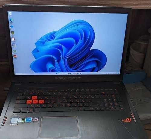 Ноутбук Asus Rog Gl702VM