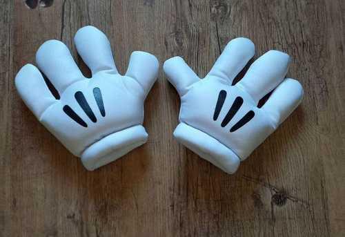 Перчатки "руки Микки Мауса"