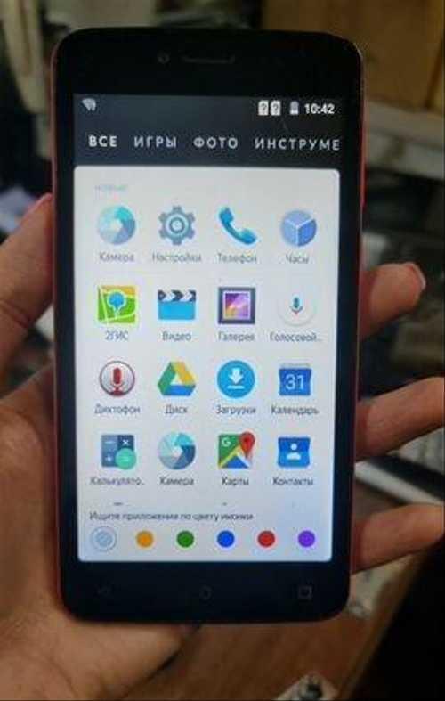 Смартфон Fly FS505 Nimbus 7 / android 6 / 2sim