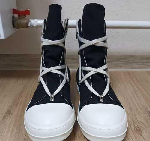 Кеды мужские Rick Owens Ramones hexagram