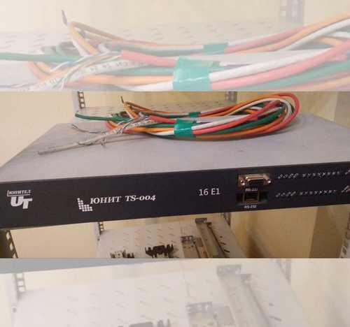 Атс Unit ts-004 16 E1, две платы по 8 потоков