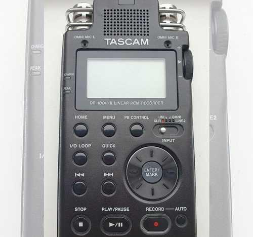 Tascam DR100 MK II (на запчасти)   зарядник