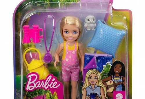 Кукла Barbie кемпинг челси с питомцем