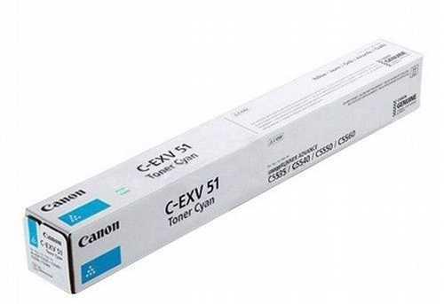 Тонер C-EXV 51L голубой для Canon iR ADV C55xx (26