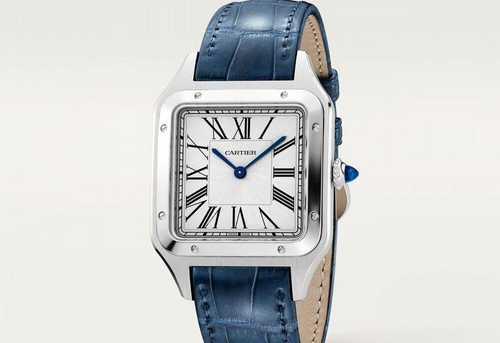 Часы Cartier Santos-Dumont 43,5х31,4 мм wssa0022