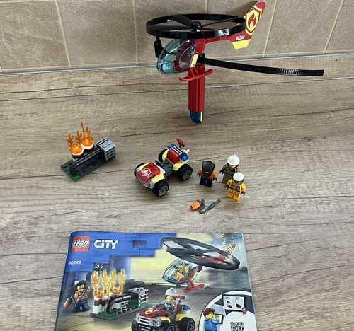 Оригинал lego City 60248 Вертолет