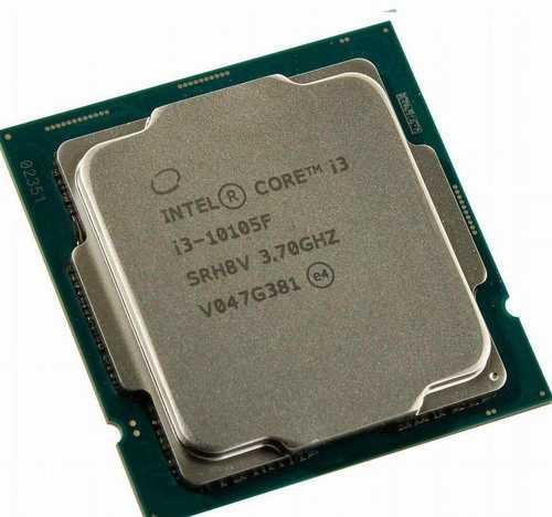 Процессор intel core i3 10105f