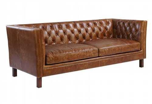 Двухместный кожаный диван Amelioo
