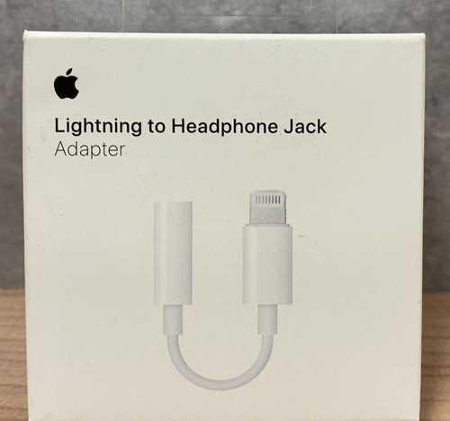 Apple Lightning to jack 3,5 мм MMX62ZM/A-u1