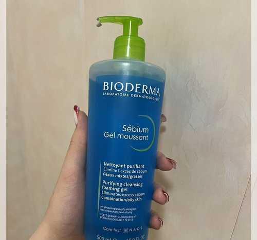 Bioderma sebium гель для умывания