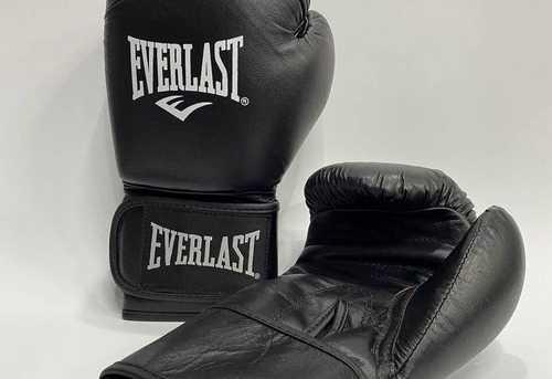 Боксерские перчатки Everlast (кожа)