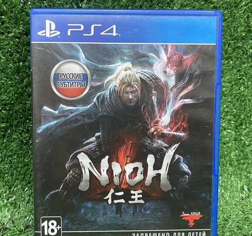 Игра Nioh диск ps4